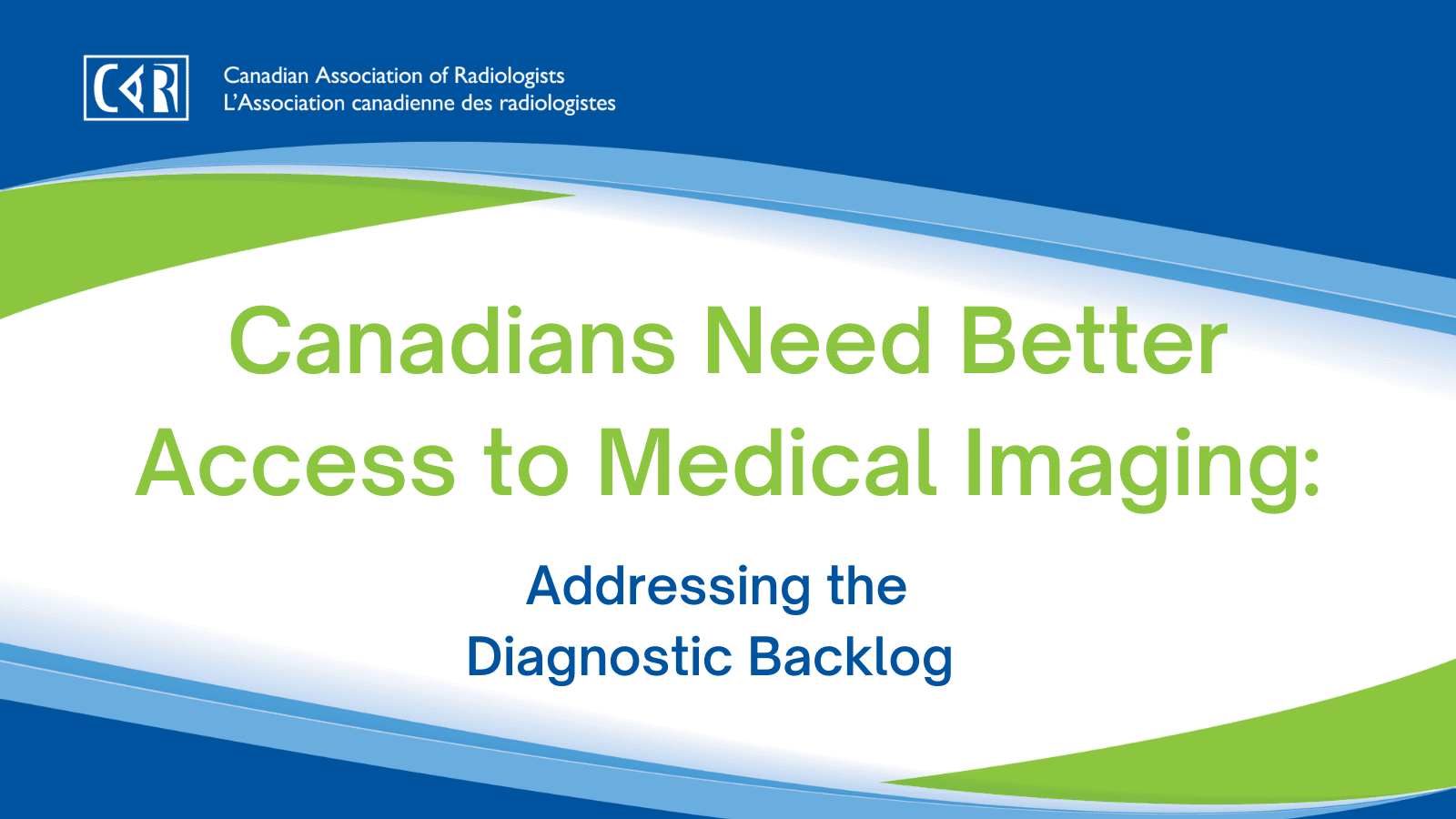 Addressing the Backlog for Medical Imaging in Canada - Canadian ...