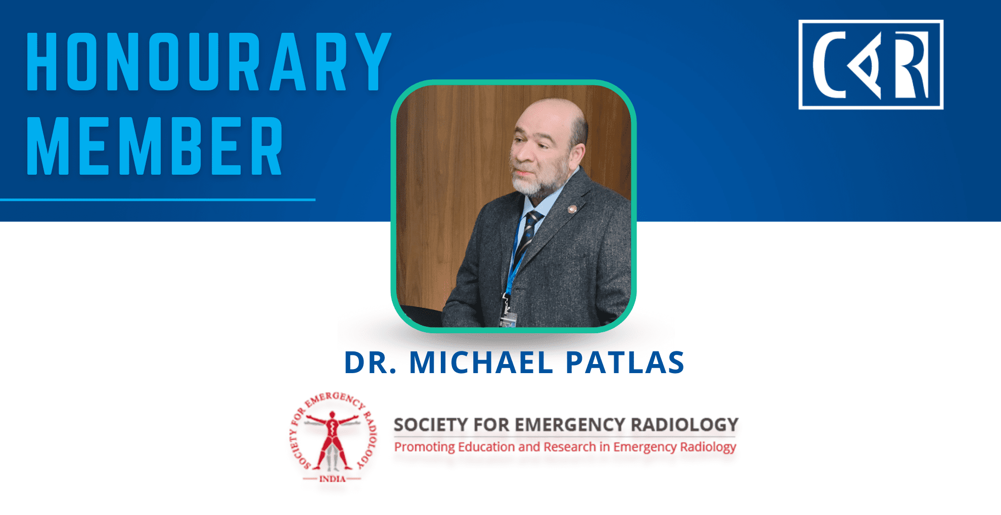 Dr. Michael Patlas Solidifies International Relationship with Honourary ...